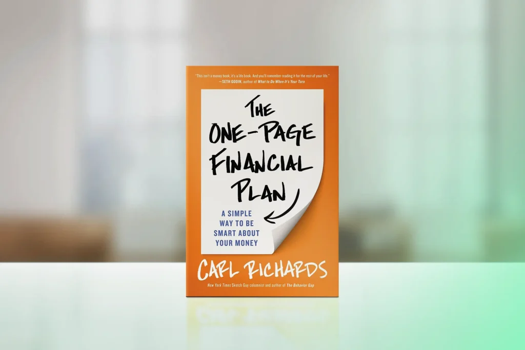 Book Review: “The One-Page Financial Plan” by Carl Richards